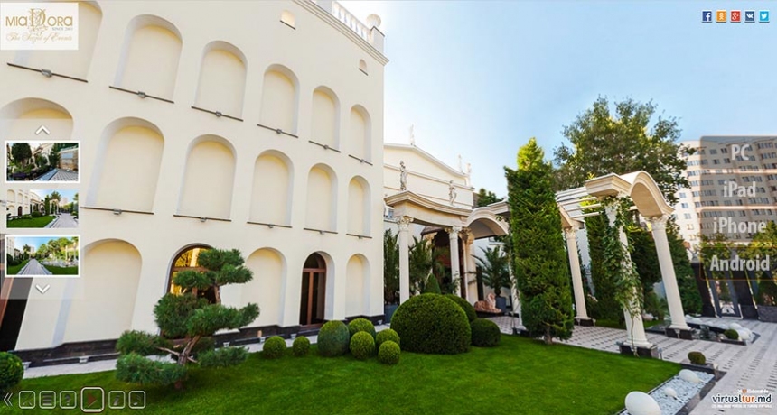 Miadora in Moldova: 3D-tour, photo galery, description, contact info